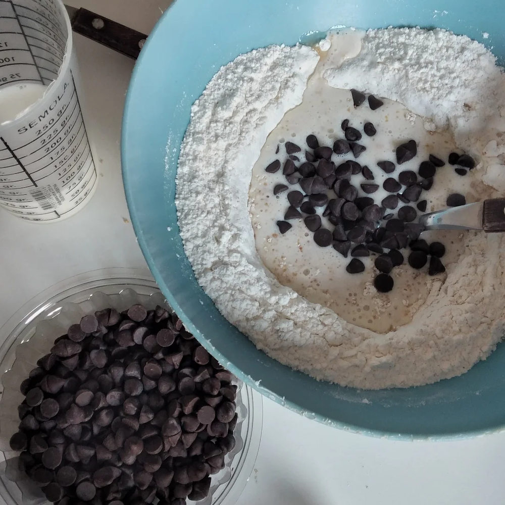 Cómo hacer un budín de vainilla con chips de chocolate: sin huevos y ...