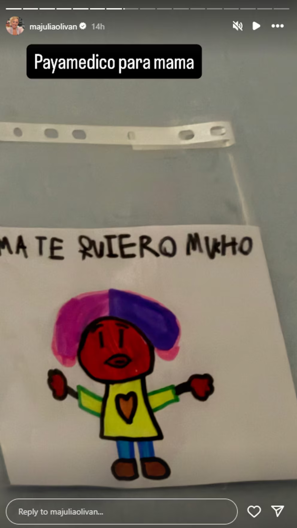 Luego del accidente que la dejó internada, María Julia Oliván mostró el ...