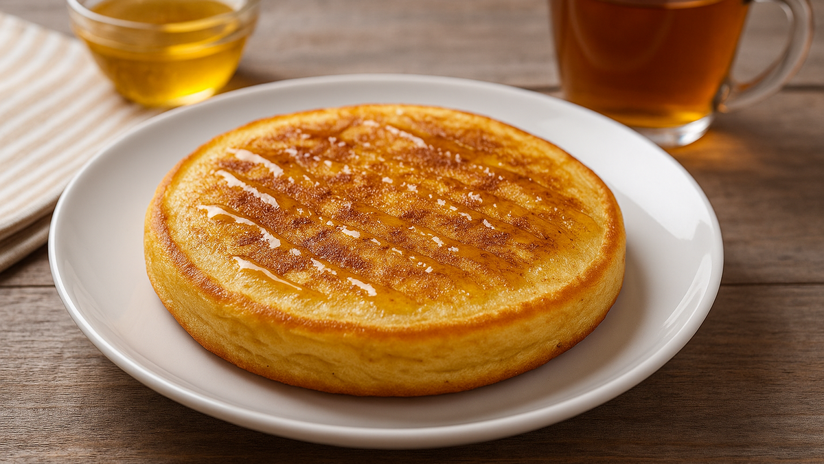 Listo en 5 minutos: este pan de miel en sartén es ideal para acompañar ...