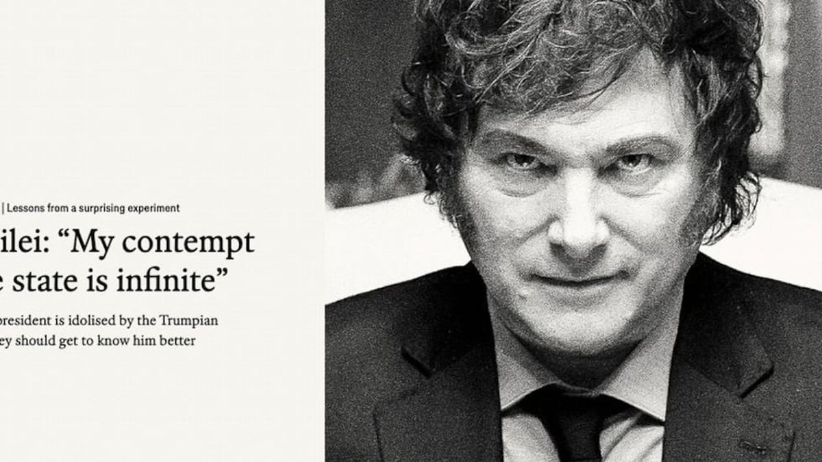 Javier Milei en The Economist: “Mi desprecio por el Estado es infinito”
