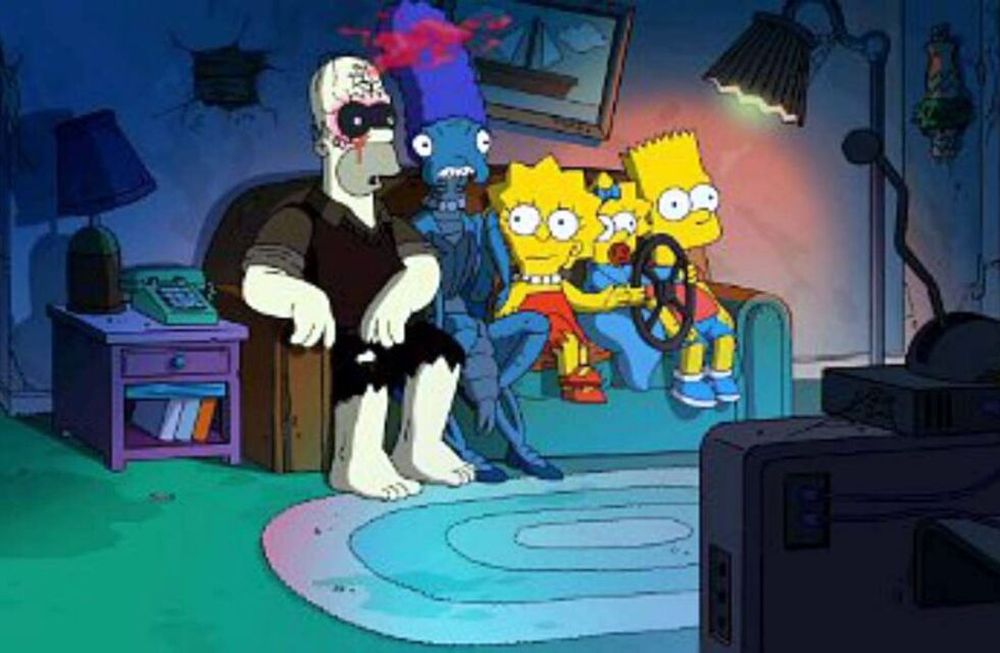 Del Toro y los Simpson: la noche del terror amarillo