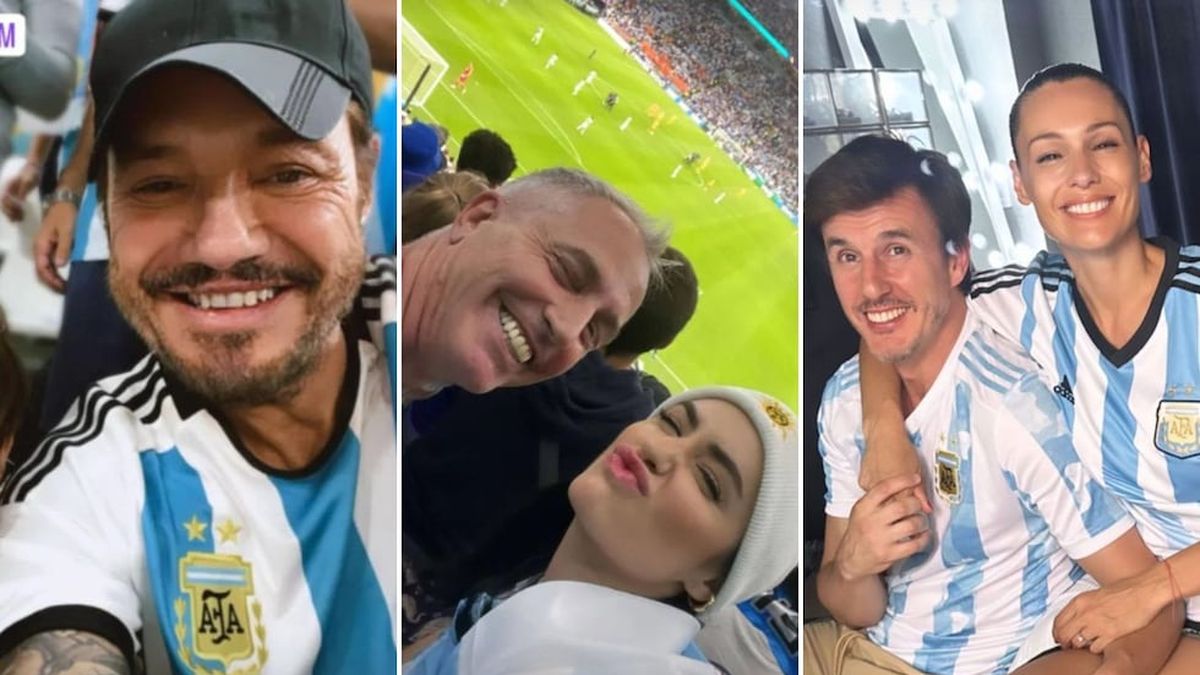 Los famosos vivieron a pleno el triunfo de la Selección Argentina en ...