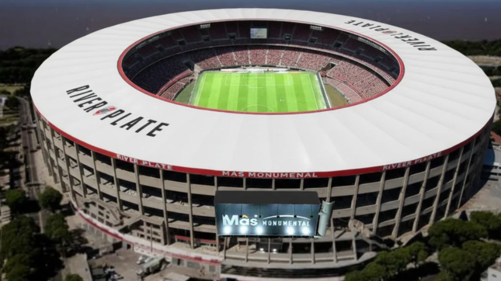 River Plate anunció la extensión y techado del Estadio Monumental: los ...