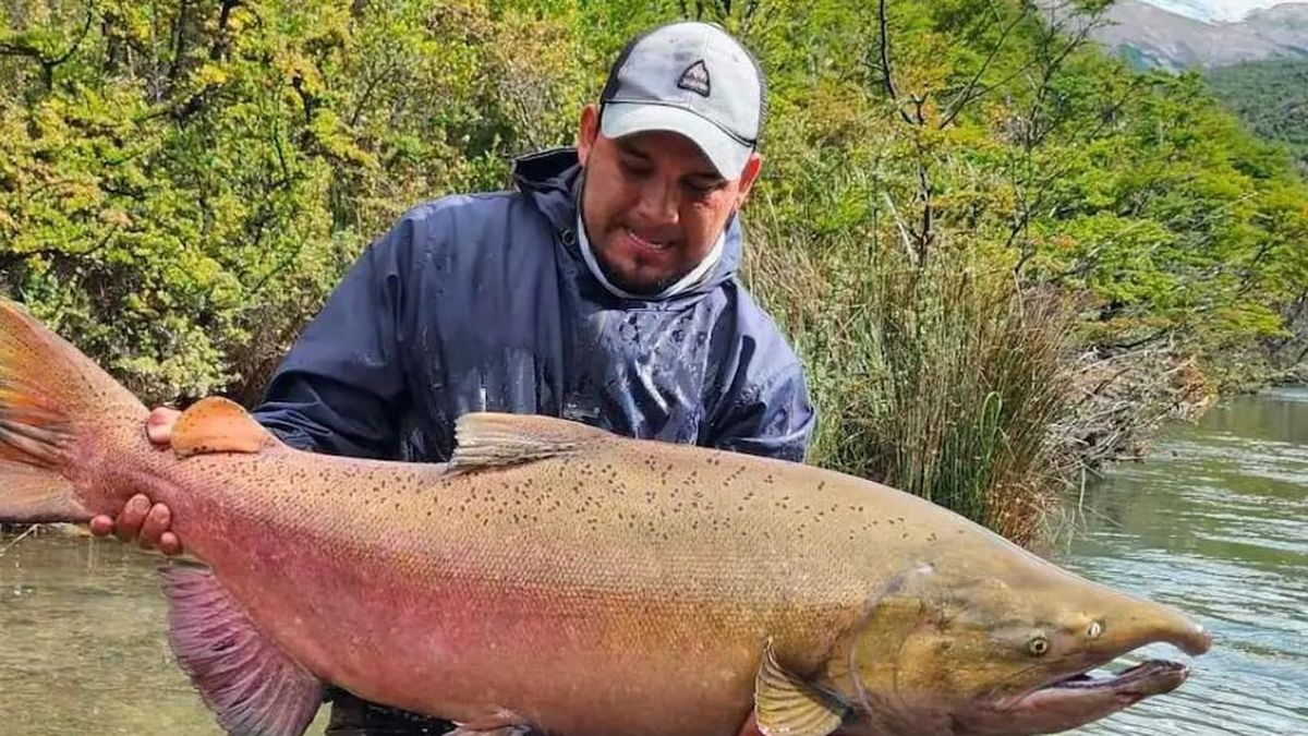 Llegaron al “paraíso escondido” para la pesca en La Patagonia y sacaron ...