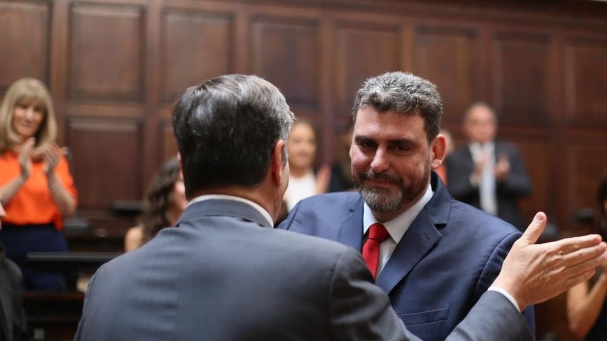 Juraron los nuevos senadores y Kerchner fue electo como presidente ...