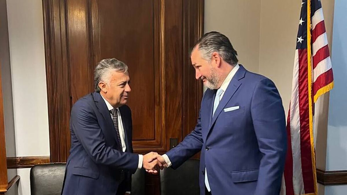 Alfredo Cornejo en Estados Unidos coincidió con Ted Cruz, el senador ...