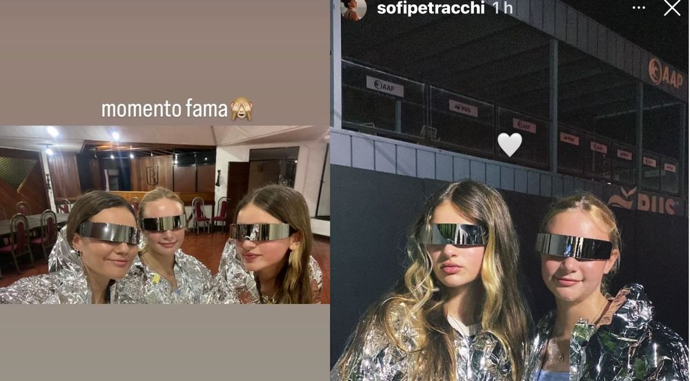 Shakira entró a su show de la mano de la hija de Antonio de la Rúa y confirmó los rumores