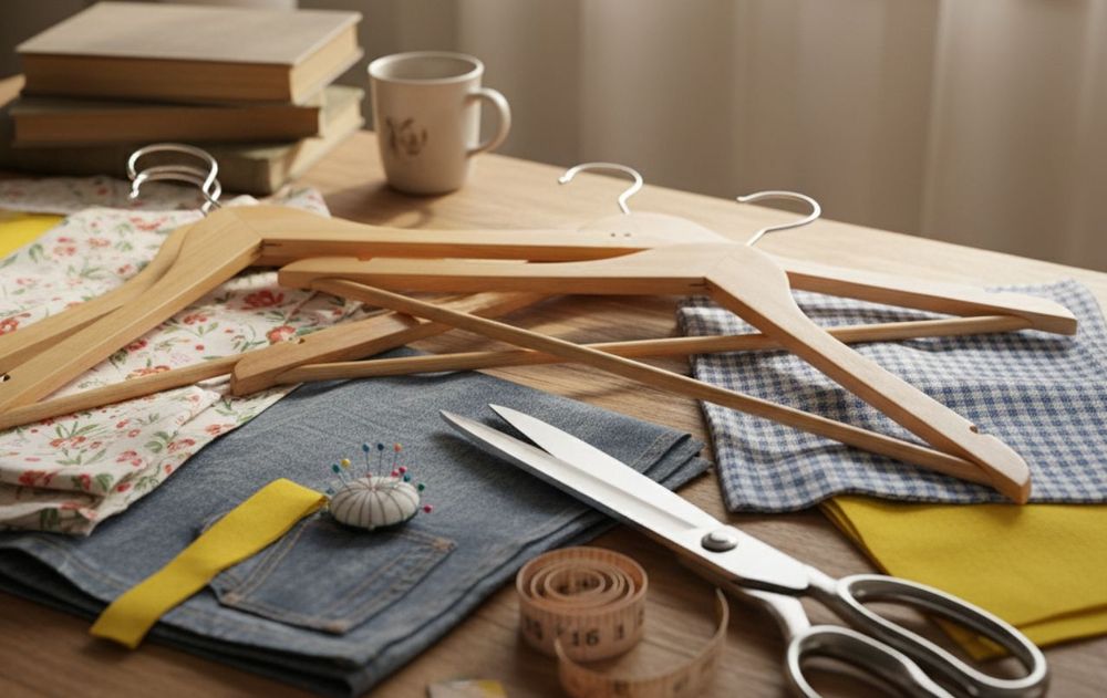 No es para colgar ropa: reciclar las perchas rotas o sin uso está de ...