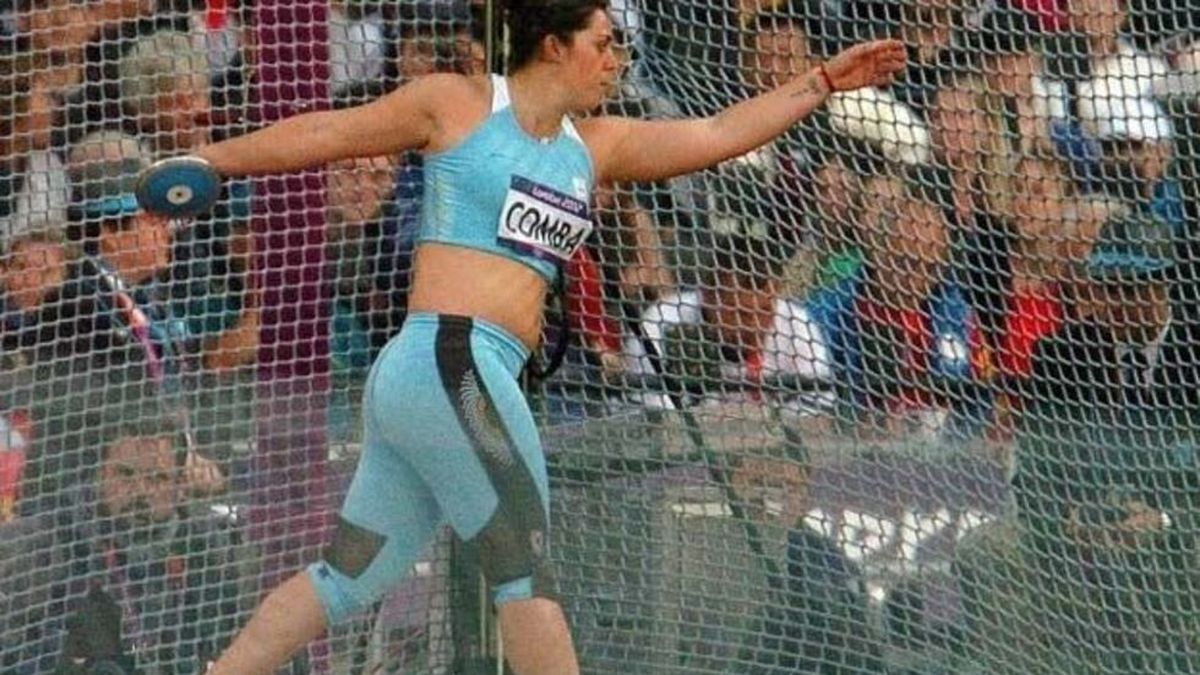 La argentina Rocío Comba, finalista del Mundial de lanzamiento de disco