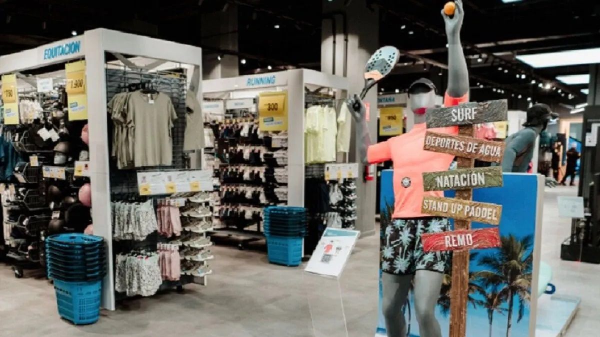 La fecha en que Decathlon abrirá el primer local de Argentina: es más ...