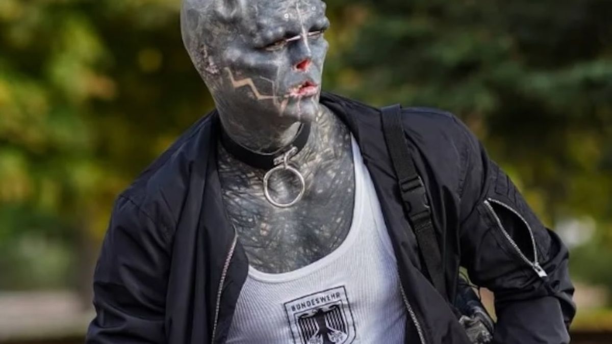 Black Alien, el hombre-extraterrestre, ahora se cortará una pierna como ...