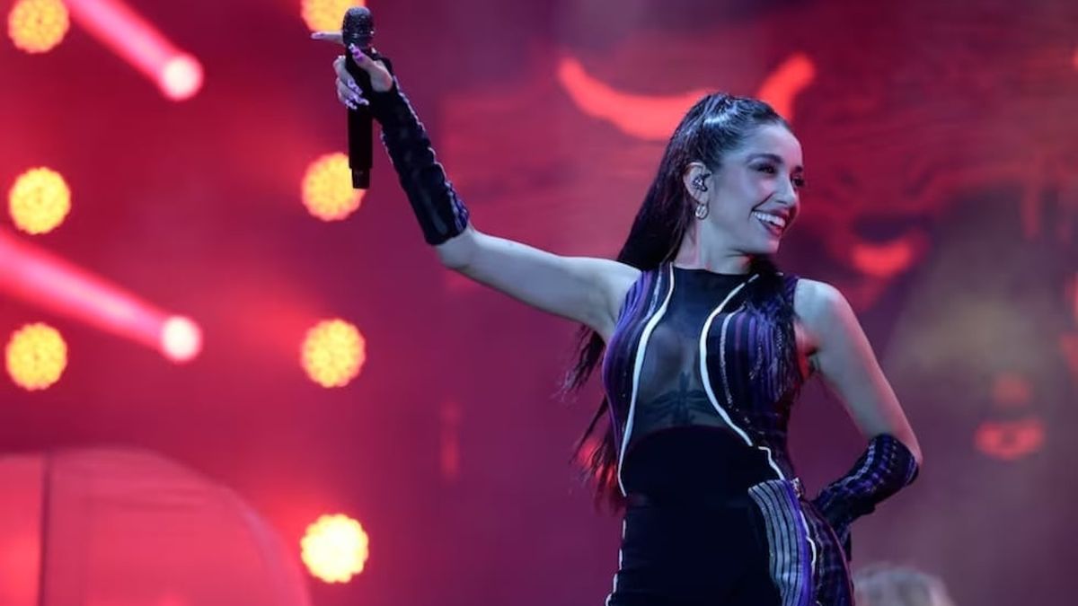 María Becerra en River: así está el estadio Monumental a horas del primer recital