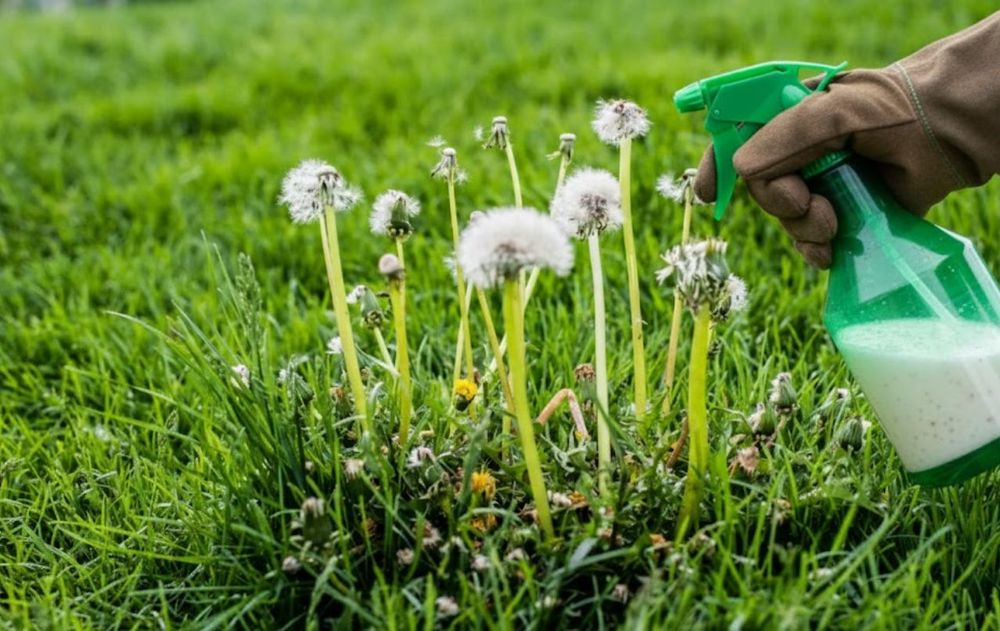 Sólo 3 ingredientes caseros eliminan las malas hierbas del césped: se ...