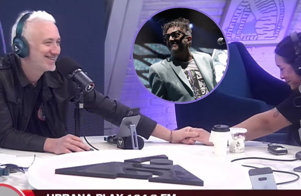 Fito Páez hizo llorar a la locutora de Andy Kusnetzoff con una ...