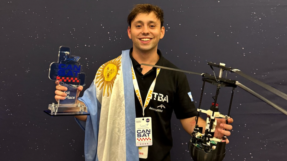 El mendocino campeón mundial en la NASA y su halago al sistema ...