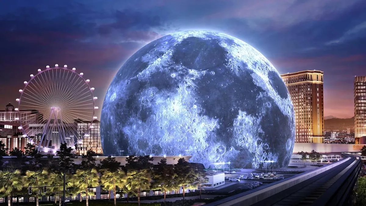 Fotos y videos: así es la futurista e impresionante esfera gigante en ...