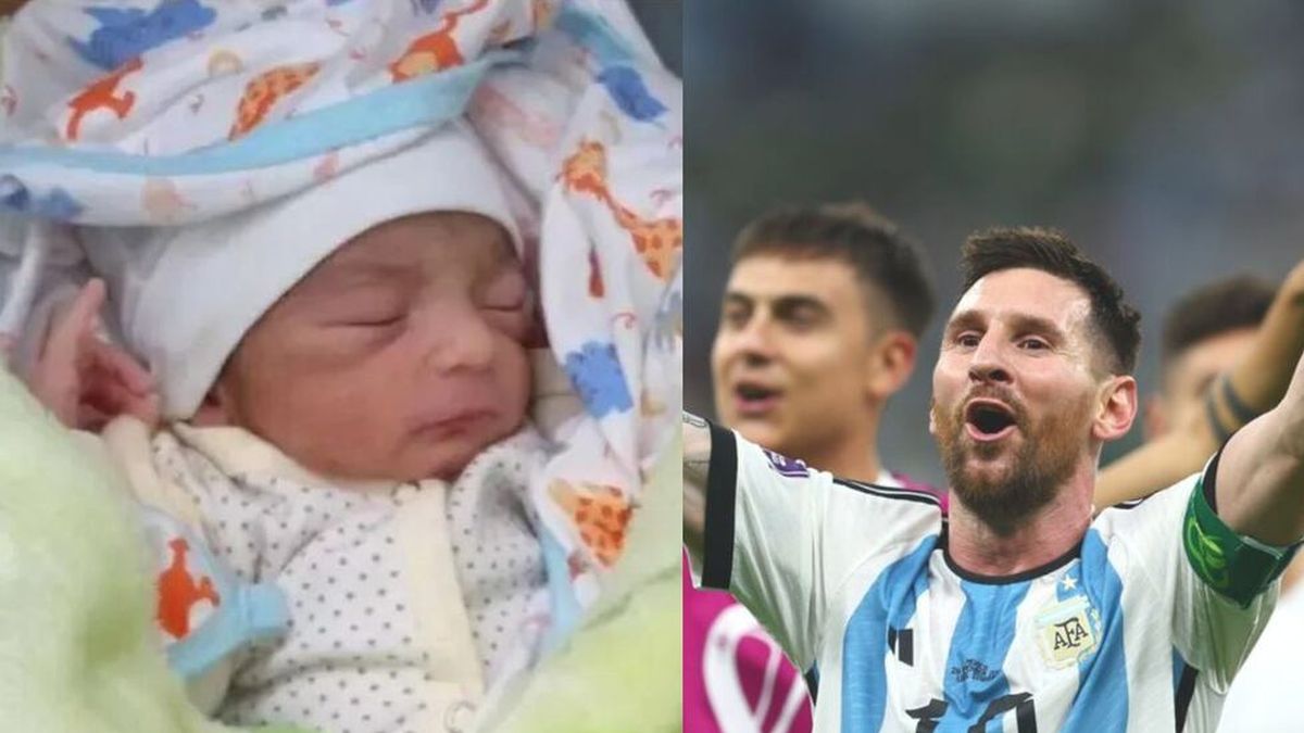 Una mamá dio a luz en medio del penal de Messi y decidió ponerle a su ...