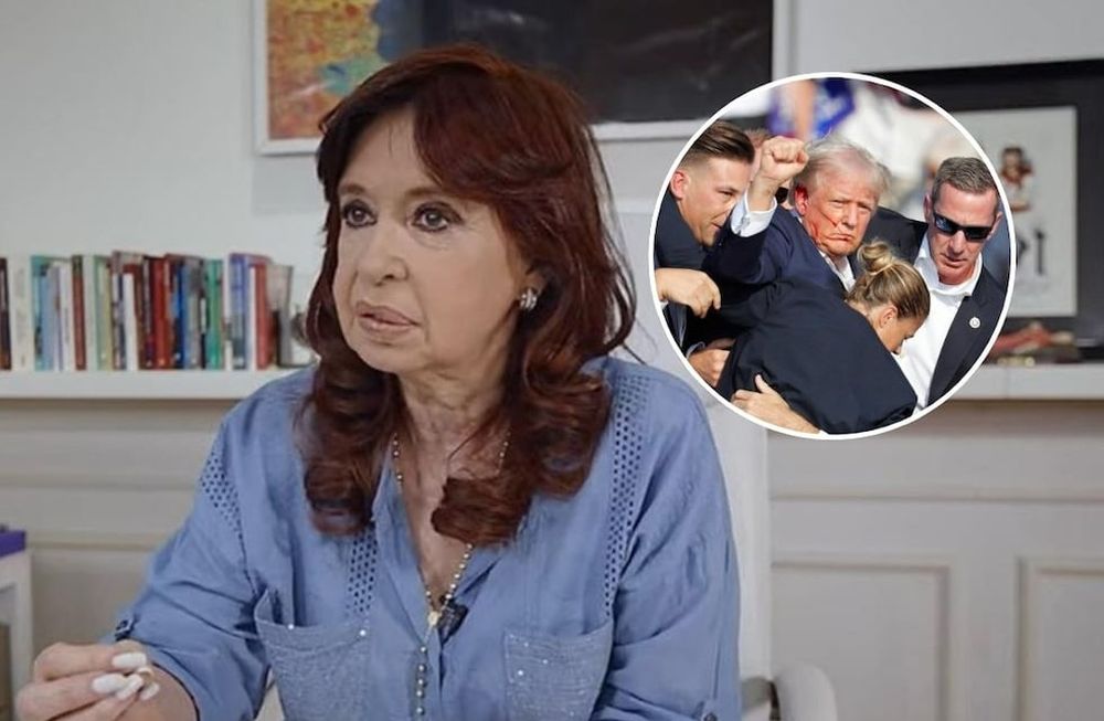 Se solidarizó. El mensaje de Cristina Kirchner tras el atentado contra ...