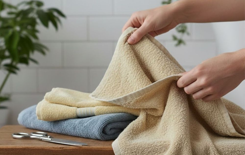 Si tenés una toalla rota o muy vieja, posees un tesoro: cómo reciclarla ...