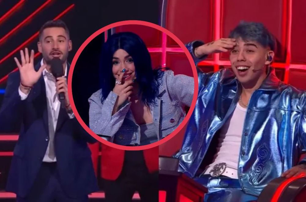 Con peluca azul y vestida de jean, Lali Espósito reemplazó a Luck Ra en ...