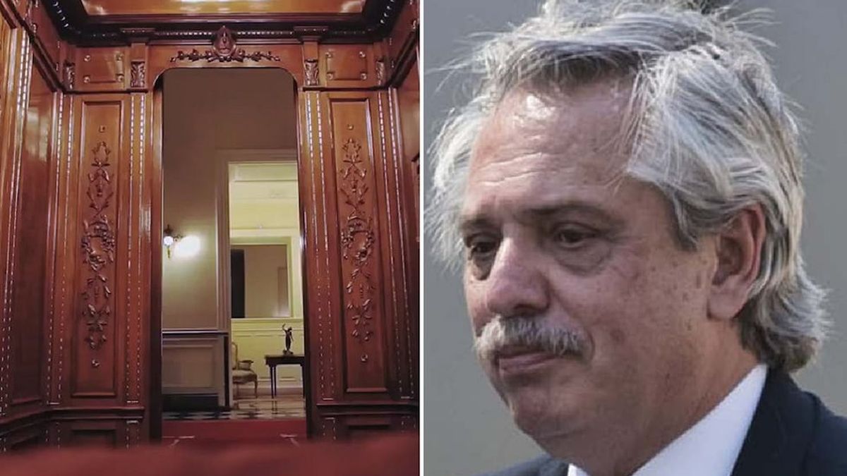 Alberto Fernández en el ascensor: “Se le tiró encima a una periodista ...