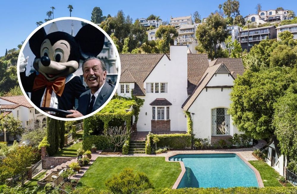 Así es por dentro la increíble mansión de Walt Disney que se podía alquilar
