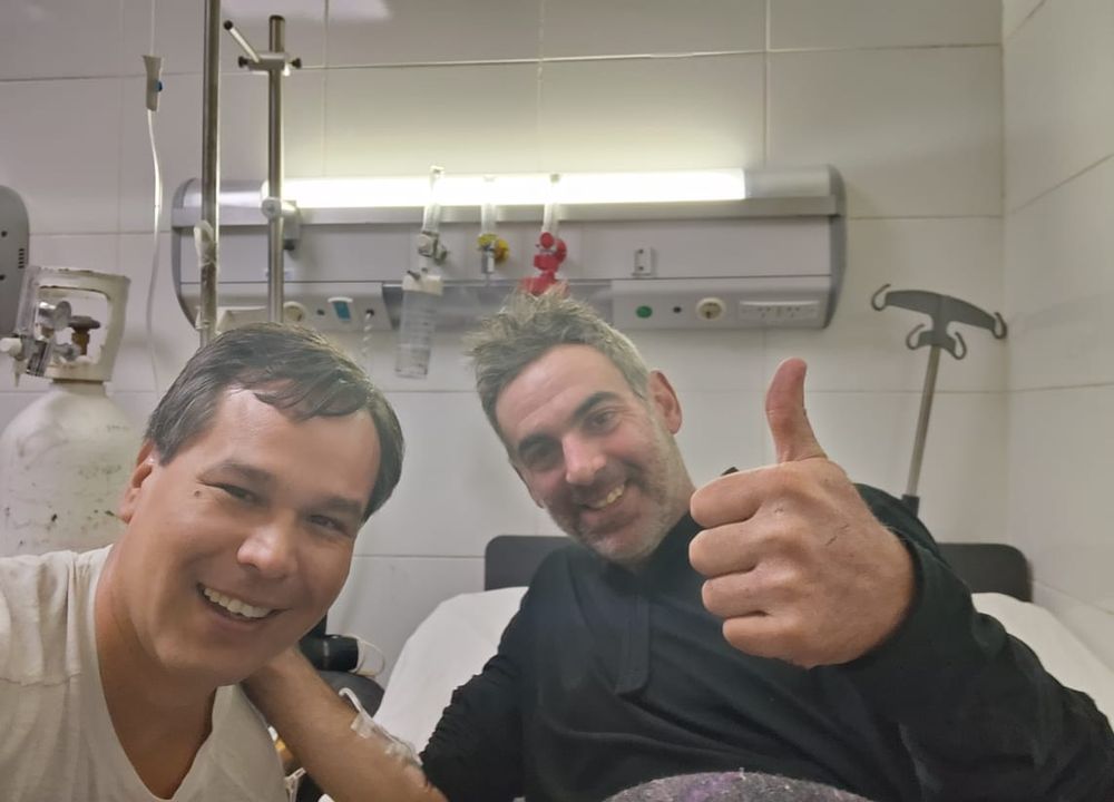 El abogado Fernando Reto bajó por una quebrada poco utilizada del Cerro ...