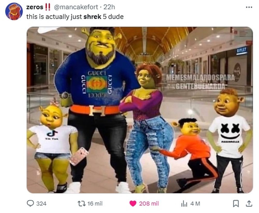 Los memes por Shrek 5: a nadie le gustó la animación y explotaron las ...