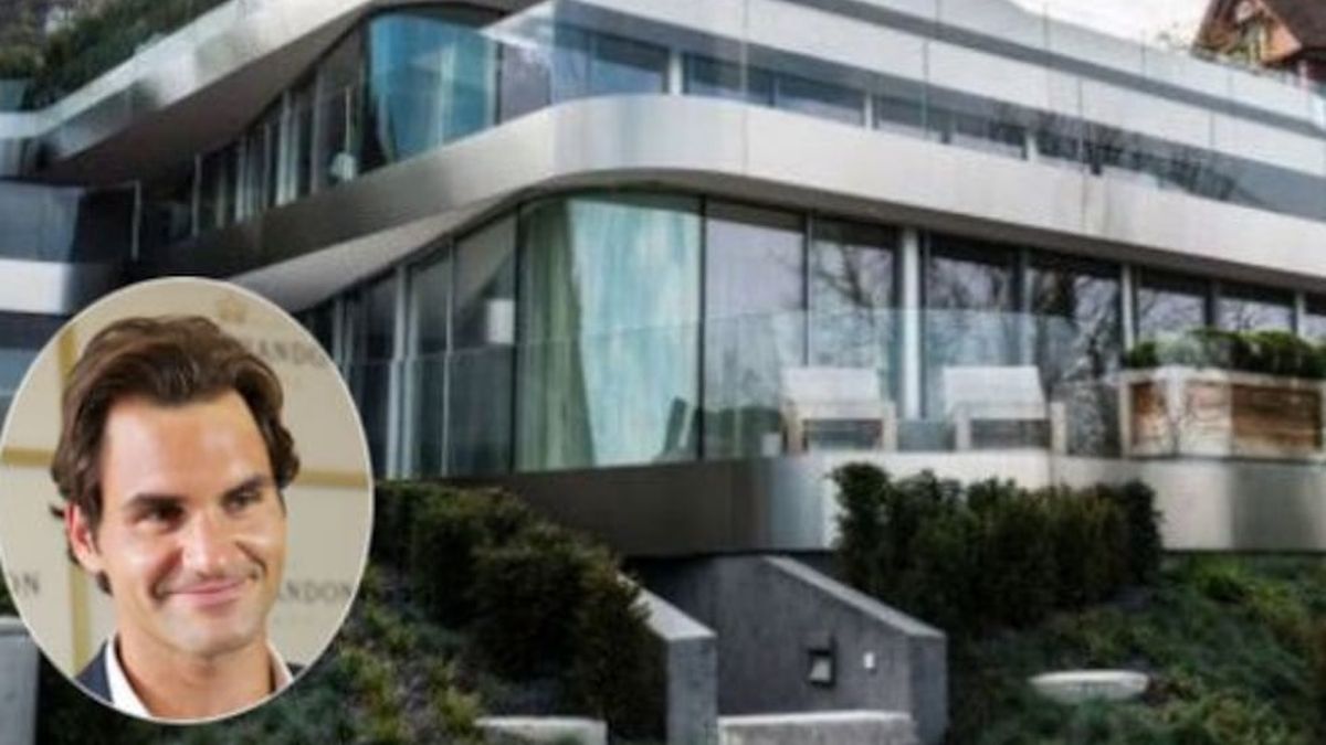 Así es la lujosa casa de cristal de Roger Federer en Zúrich