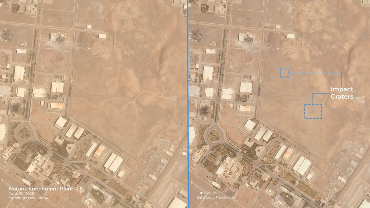 Nanosatélites argentinos mostraron imágenes del antes y después del ...