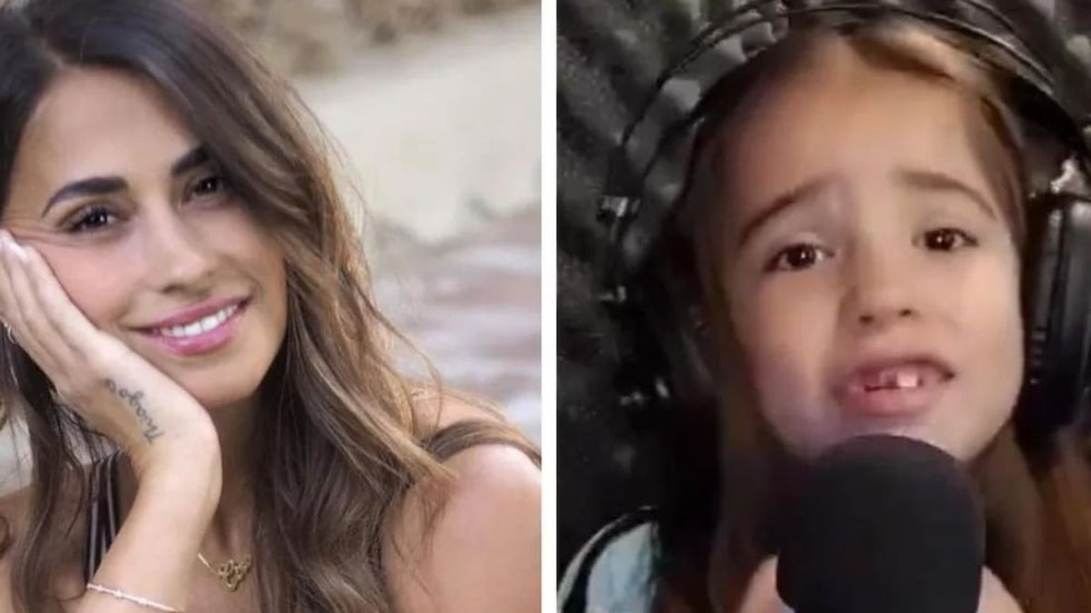 La tierna reacción de Antonela Roccuzzo a la pequeña que le dedicó una ...