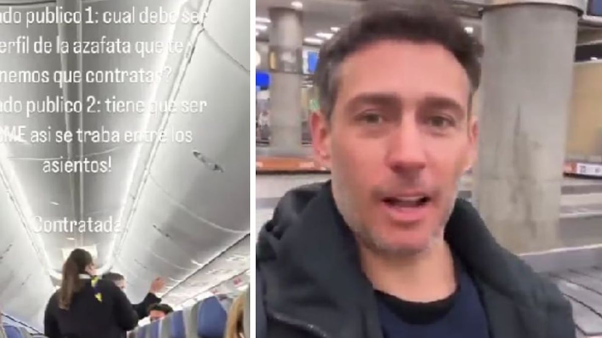 Un pasajero filmó a una azafata de Aerolíneas Argentinas, se quejó por ...