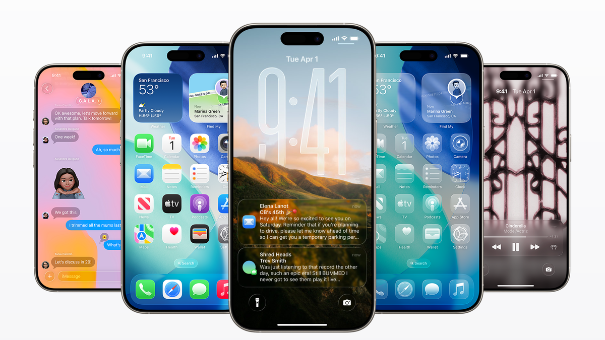 WWDC 2025 de Apple: estilo Liquid Glass, más IA y todas las novedades que llegarán al iPhone