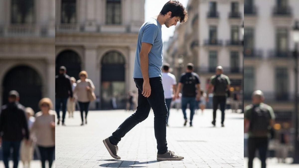 Qué significa caminar encorvado, según la psicología