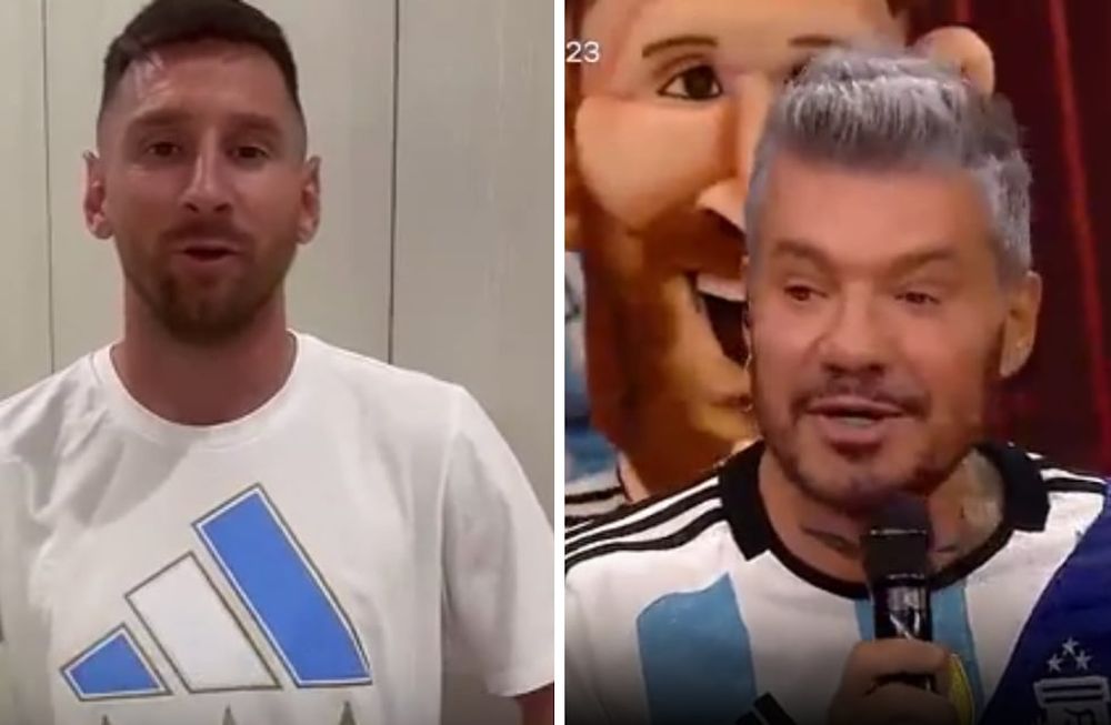Este fue el mensaje que Lionel Messi le mando a Marcelo Tinelli ...