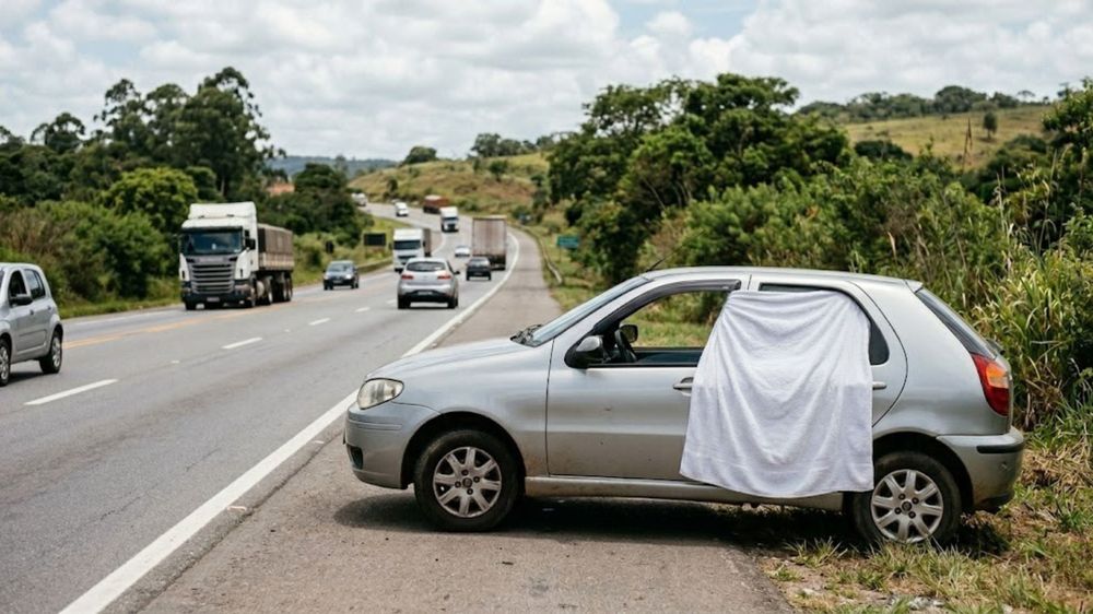 Qué significa ver un paño blanco colgado de la ventanilla de un auto ...