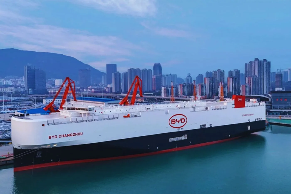 Autos chinos: el barco más grande del mundo, sinónimo del poderío de BYD