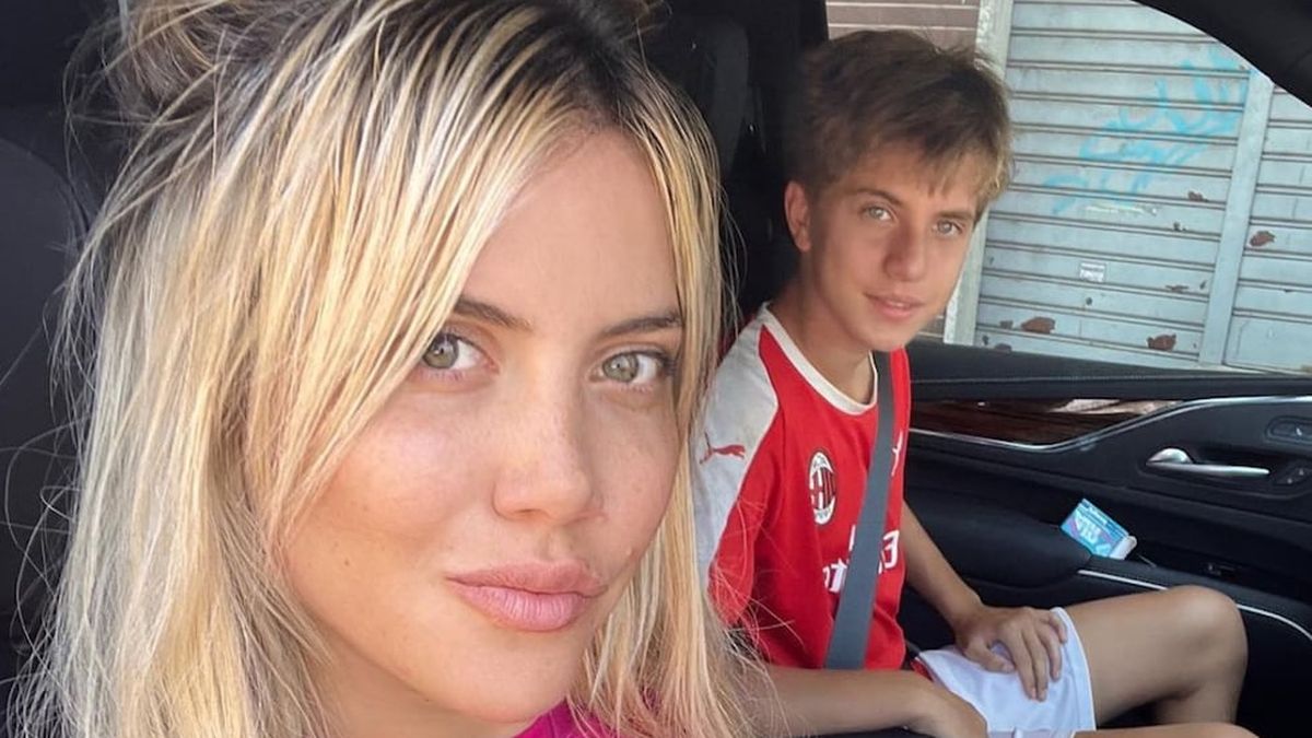 El fulminante mensaje del hijo mayor de Wanda Nara a L-Gante en las redes
