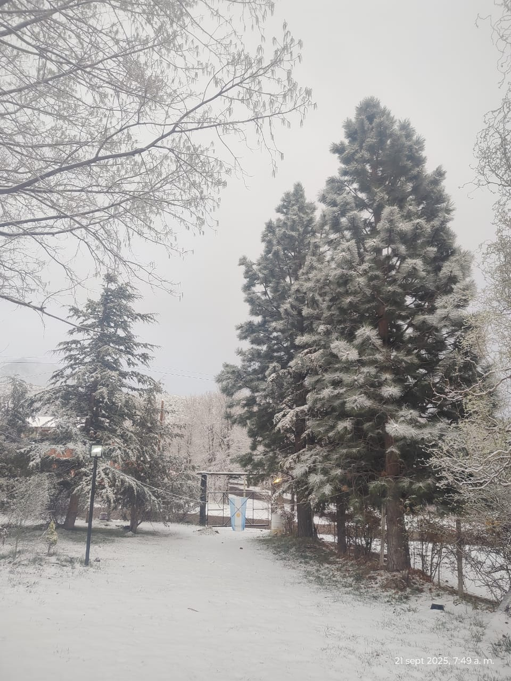 Lluvia, granizo y hasta nieve en Mendoza: así arrancó la primavera 2025