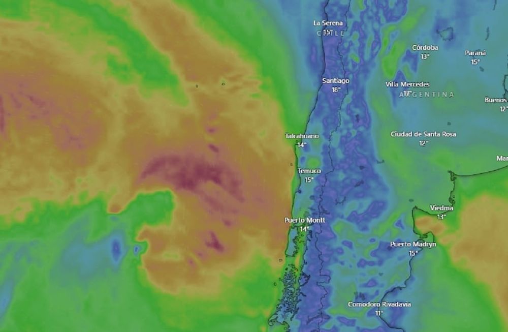 Ciclón extratropical en Chile: cuándo y a qué zonas de Argentina podría ...