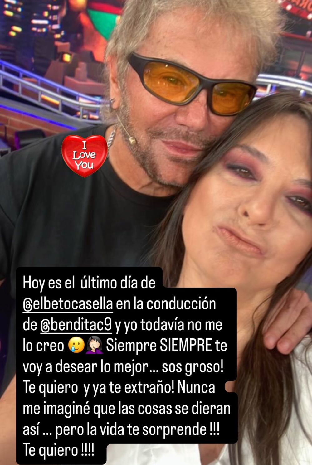 Beto Casella se despide de Bendita luego de 20 años al frente del programa