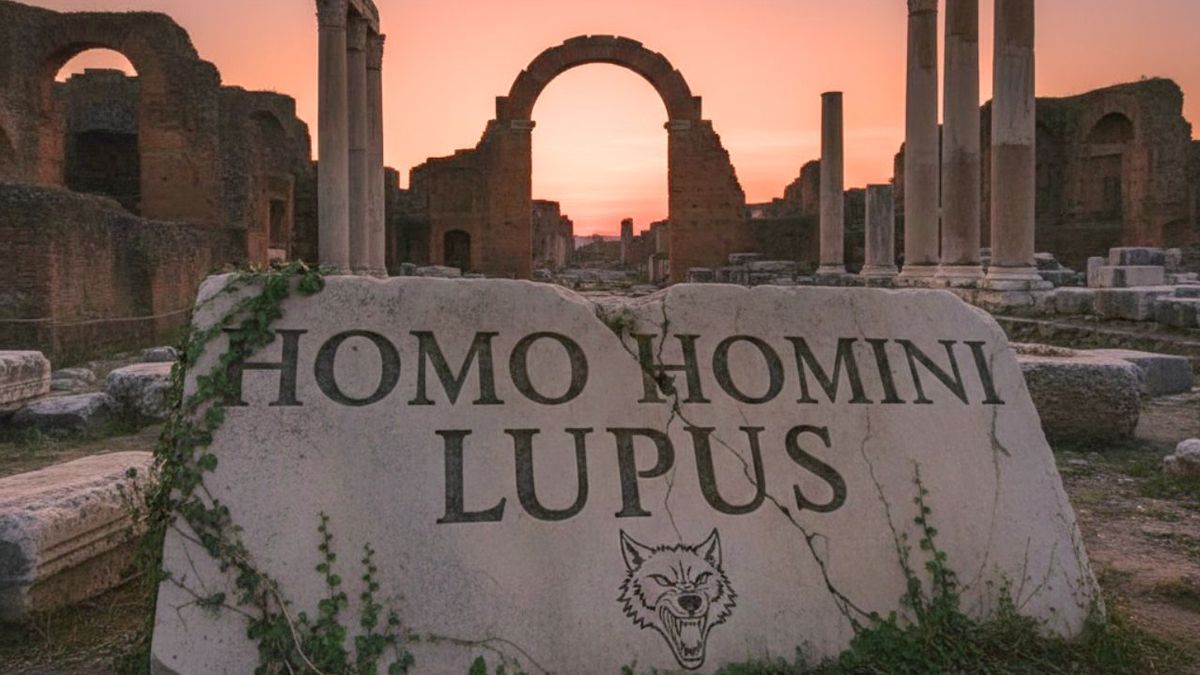 Qué significa Homo homini lupus, la frase en latín que sigue vigente