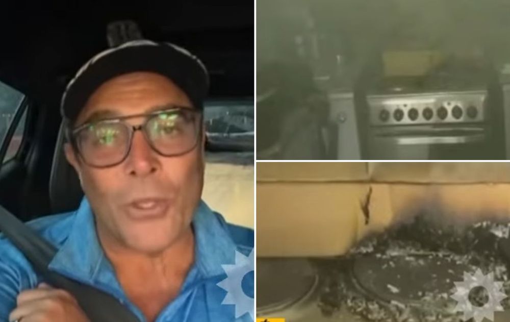 Susto y tensión: el relato Matías Alé sobre el incendio que sufrió en ...