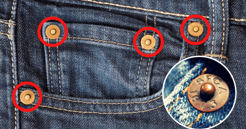Pocos lo saben: cuál es la función clave que tienen los botones de metal de los pantalones de jeans