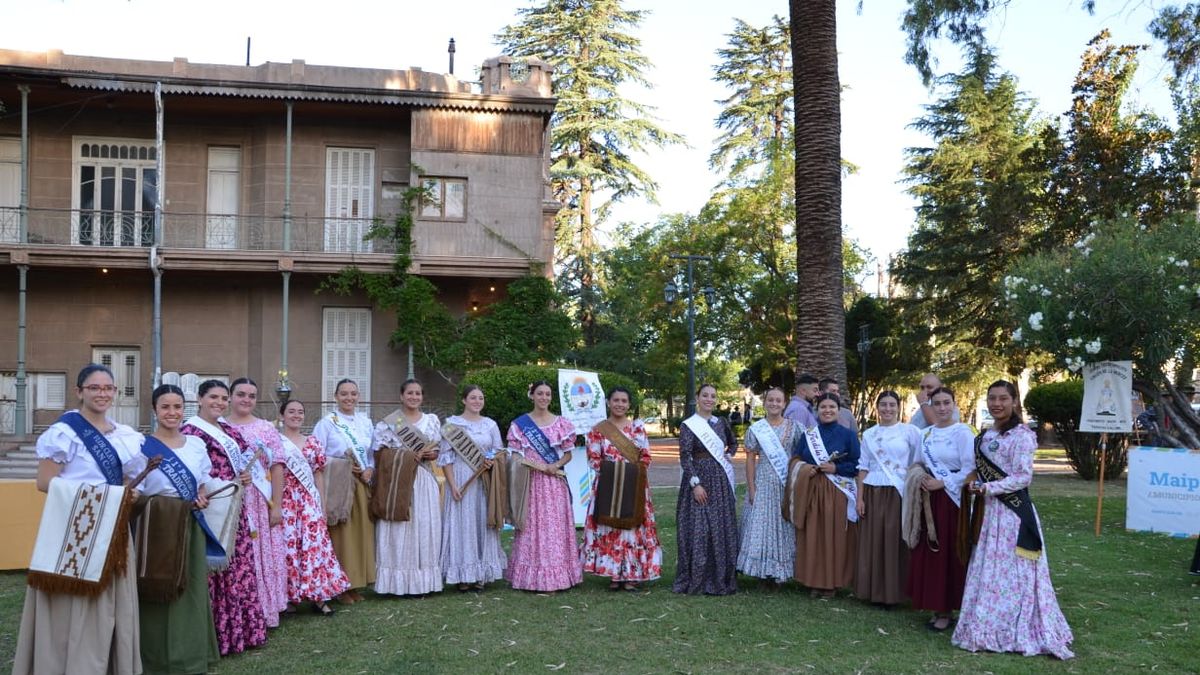 Flor de la tradición, la figura femenina de la fiesta de Mendoza que ...