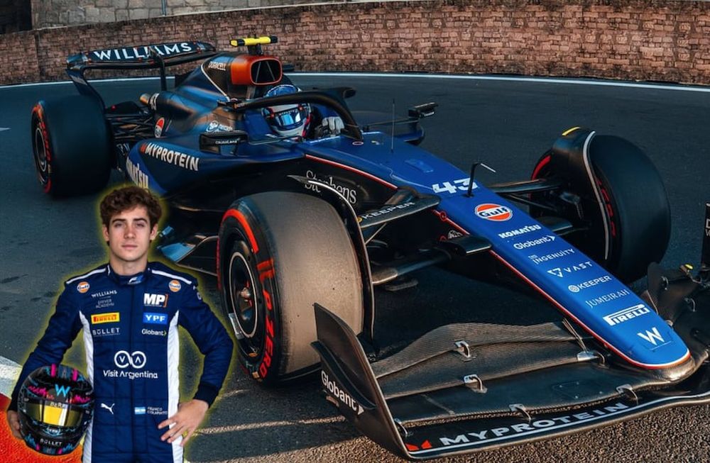 ¿Por qué usa el 43? La emotiva razón del número de Franco Colapinto en ...