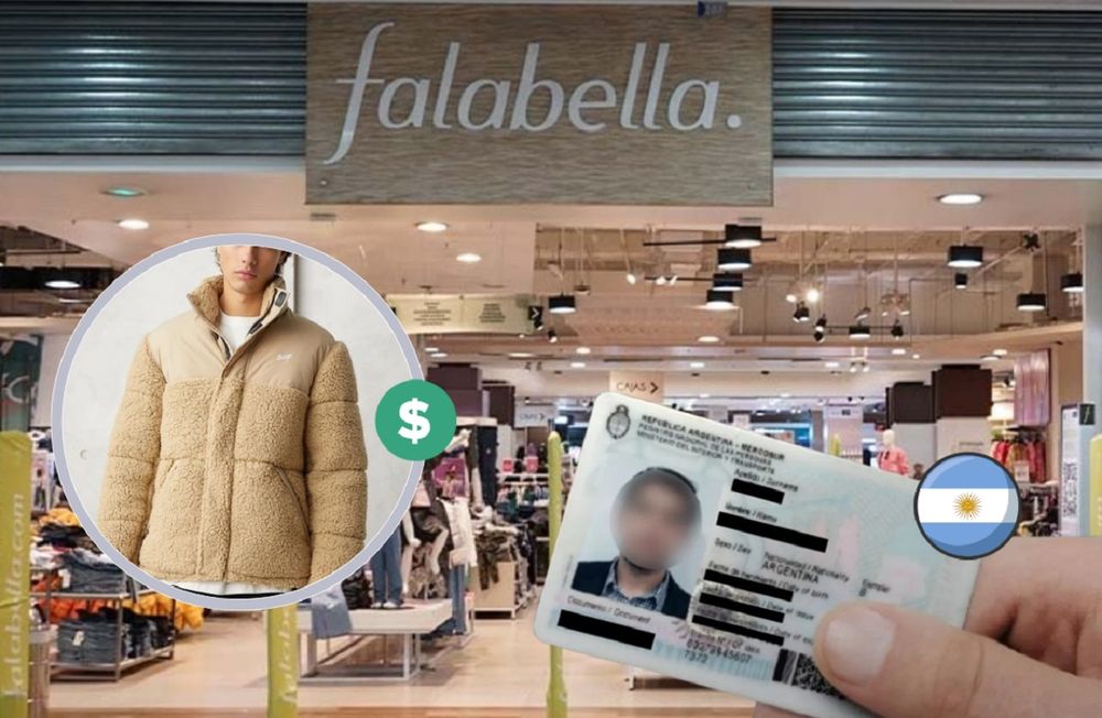 Esto cuesta una campera de abrigo en Falabella Chile: se compra online desde Argentina y se ...
