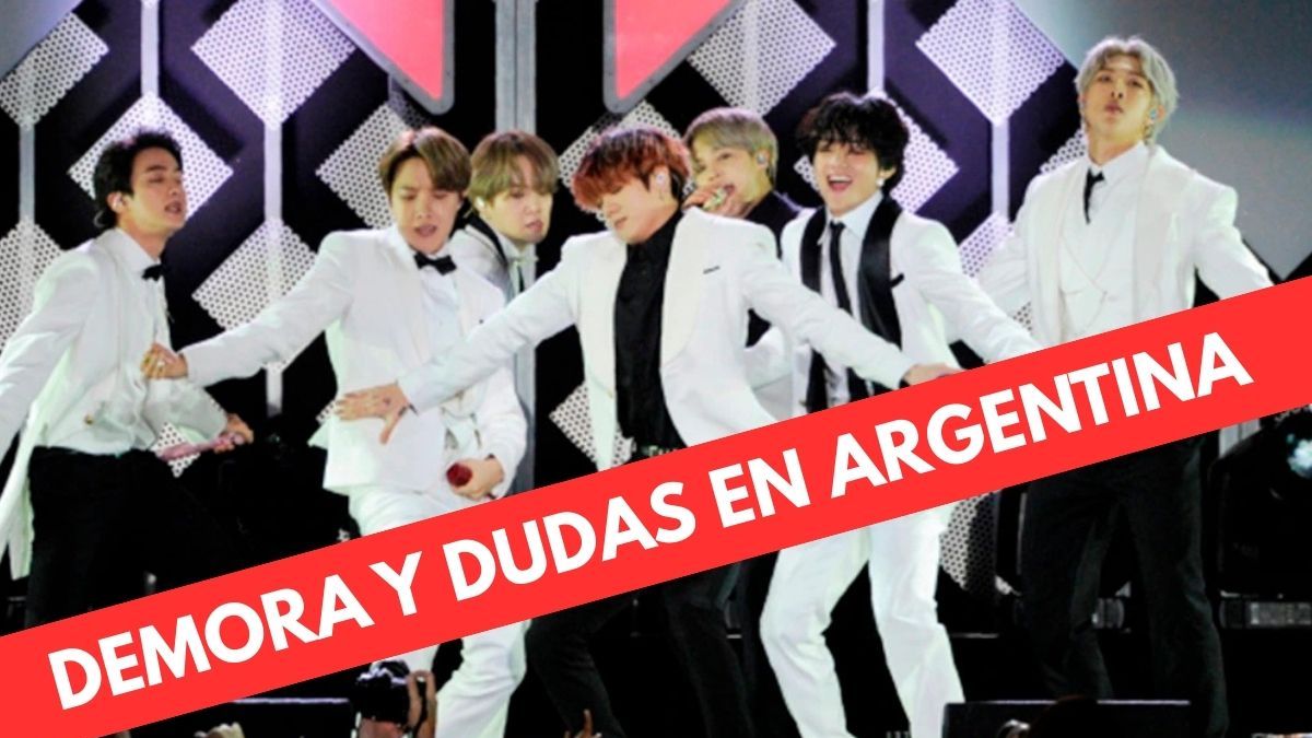 BTS en Argentina 2026: el cambio que complica los shows, demoras y ...
