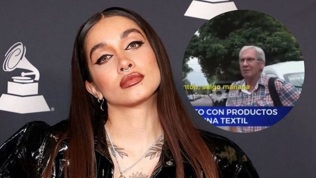 La divertida reacción de María Becerra al ver a su tío en televisión ...