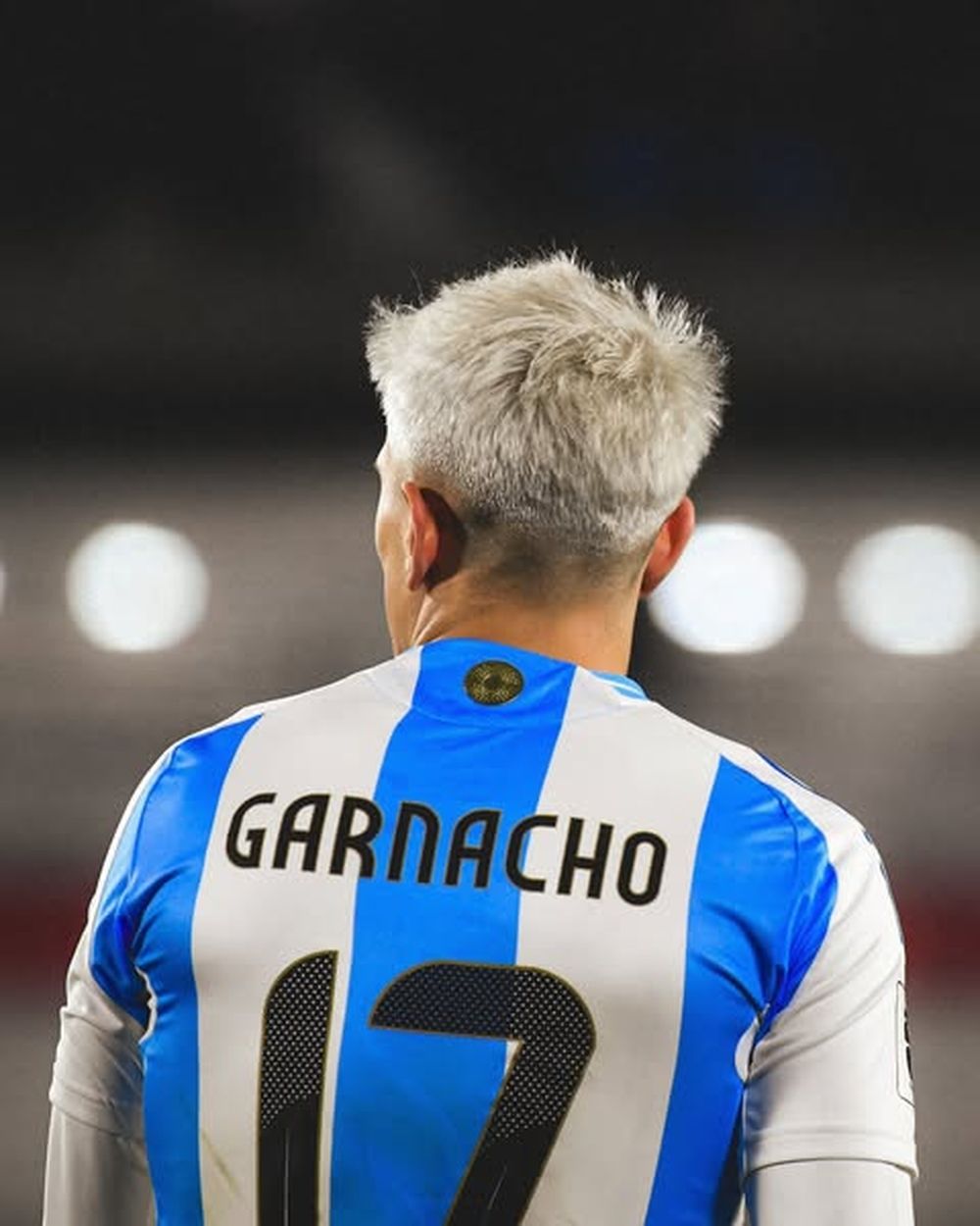 Se conoció el motivo del triste presente de Alejandro Garnacho en el ...